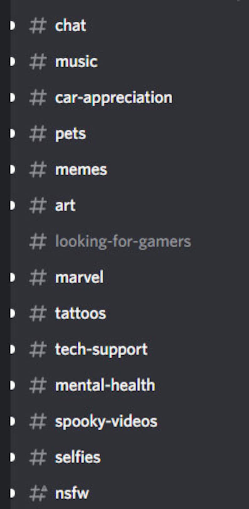 Custom Discord Server Creation - Etsy