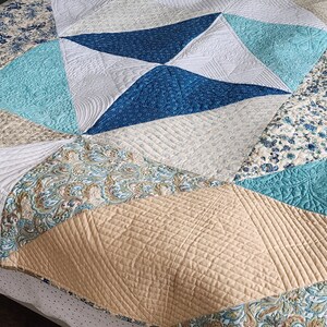 Big Block Quilt - Etsy