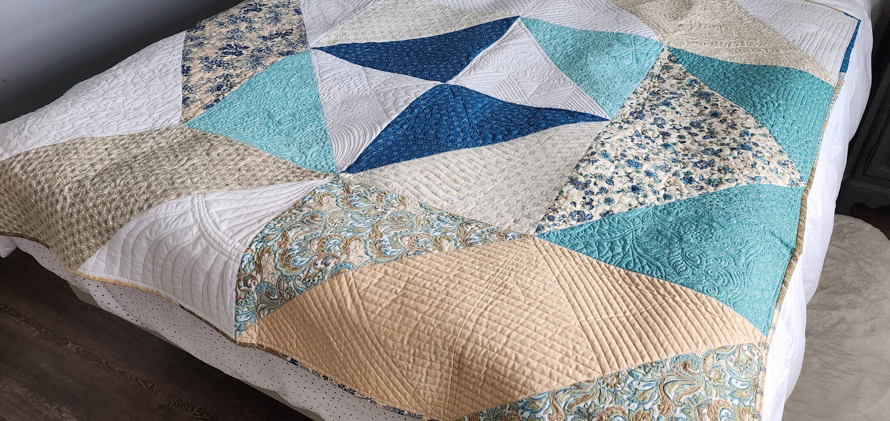 Big Block Quilt - Etsy