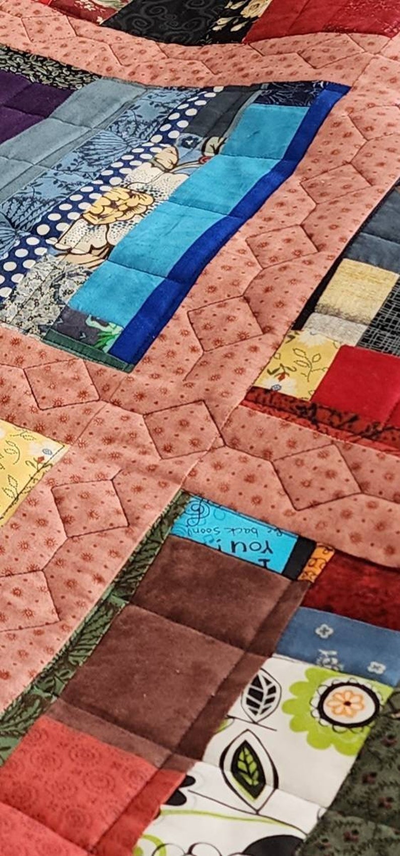 Window Pane Crum Quilt - Etsy