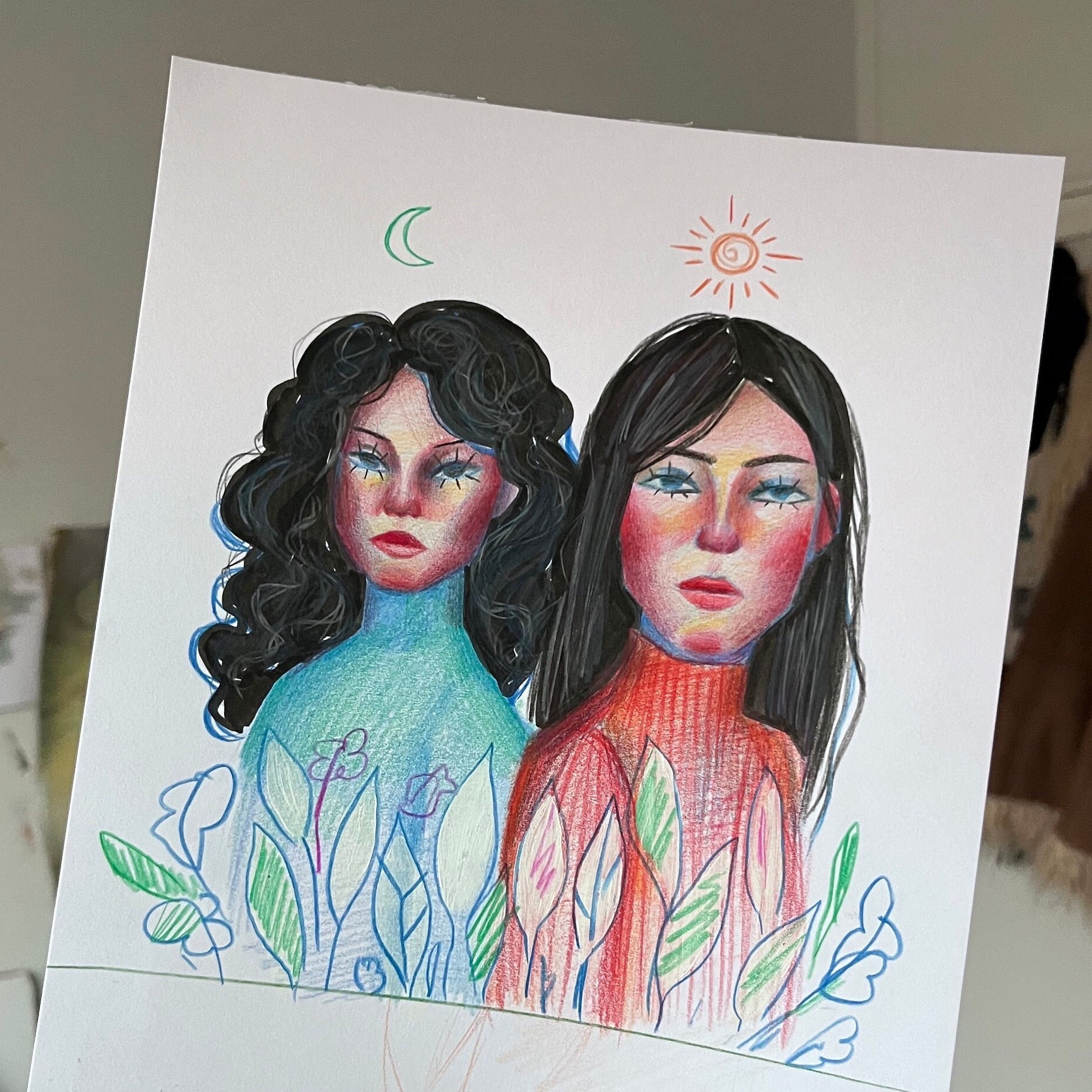 Sister, Culture ,original Illustrations by Ukrainian Artist Olena Mukha ...