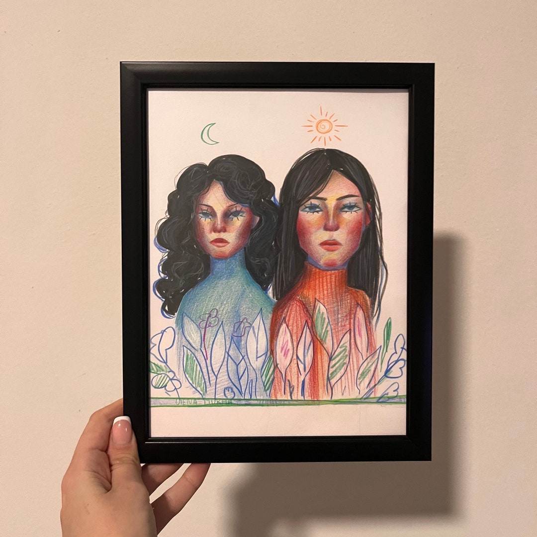 Sister, Culture ,original Illustrations by Ukrainian Artist Olena Mukha ...