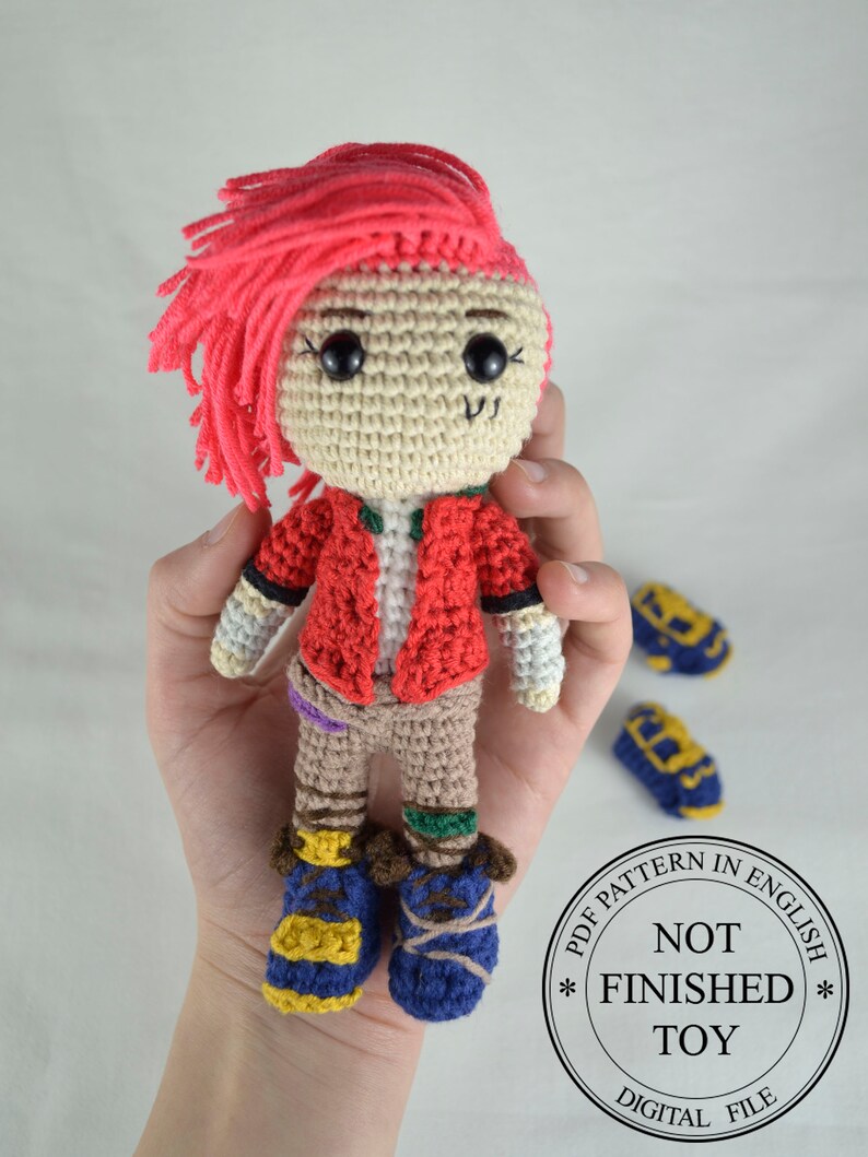 Vi Arcane Crochet Pattern PDF Amigurumi - Etsy