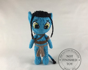 Avatar the Way of Water Amigurumi Crochet Doll Pattern PDF - Etsy