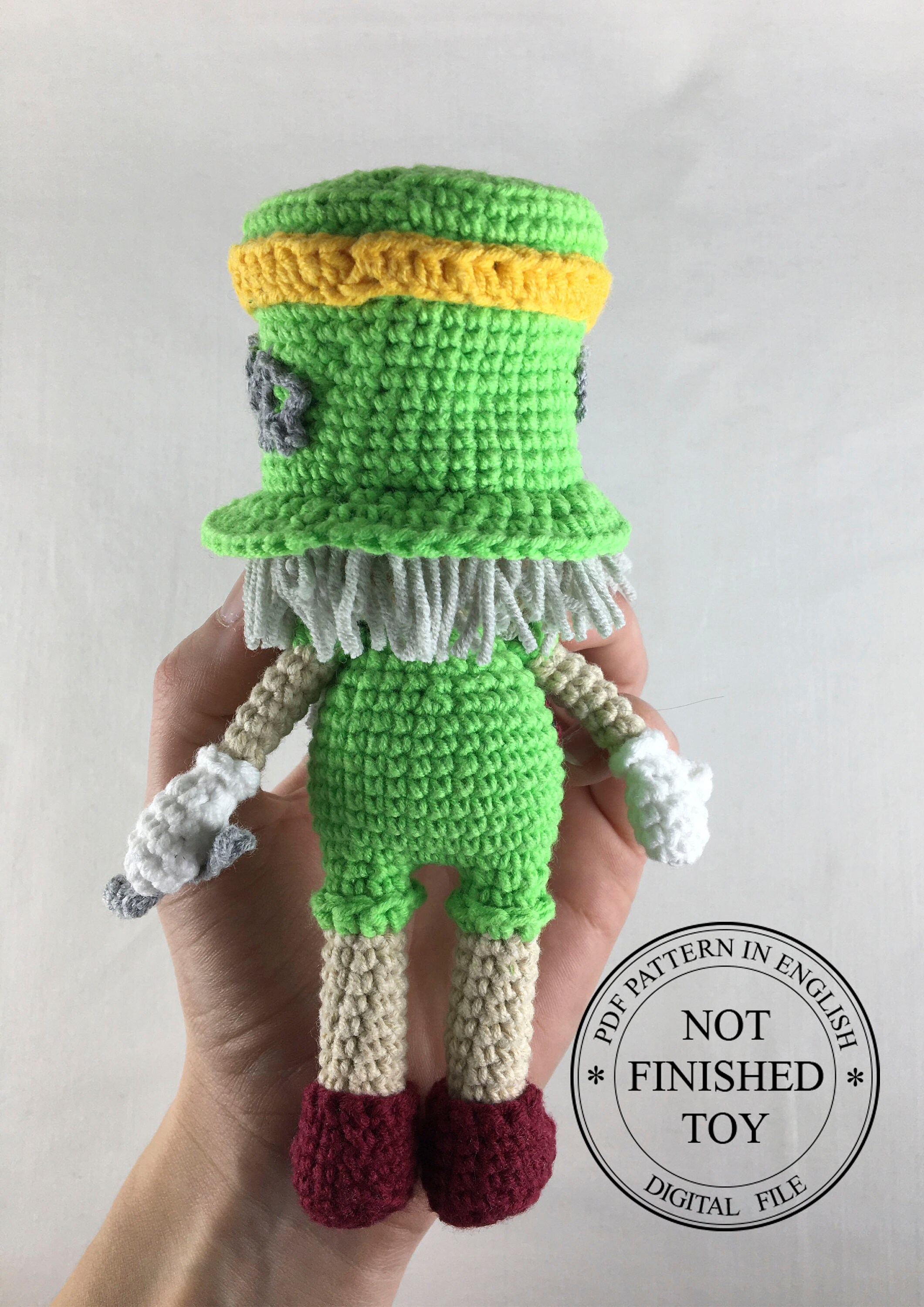 Gnome Mechanic Crochet Pattern PDF Amigurumi - Etsy