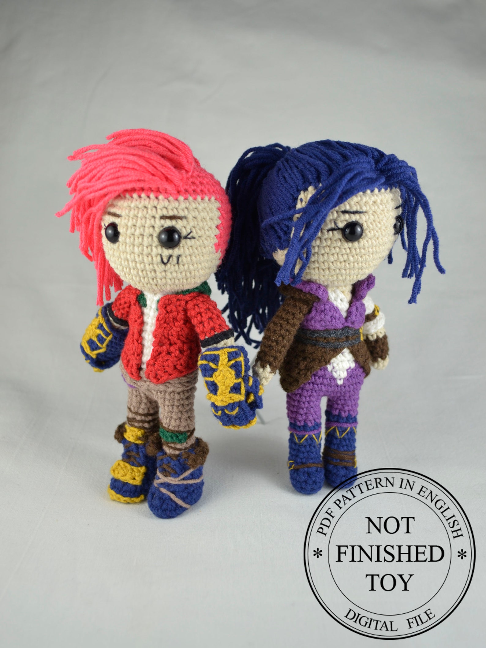 Vi Arcane Crochet Pattern PDF Amigurumi - Etsy