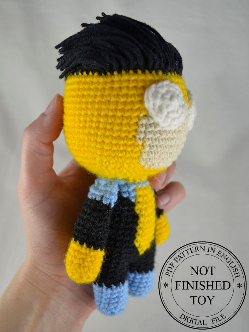 Invincible Crochet Pattern PDF Amigurumi | Etsy