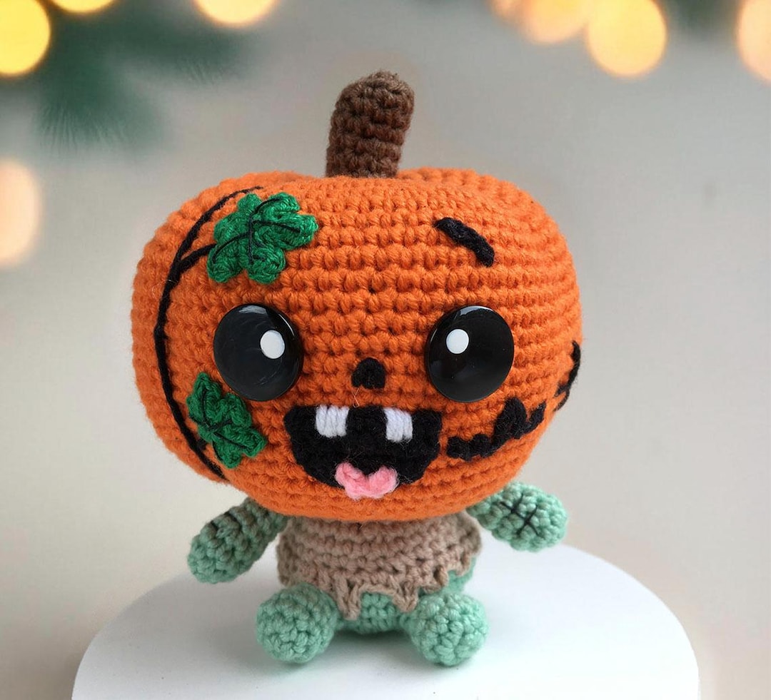 Halloween Crochet Pattern Baby Pumpkin, Halloween Pumpkin Amigurumi ...