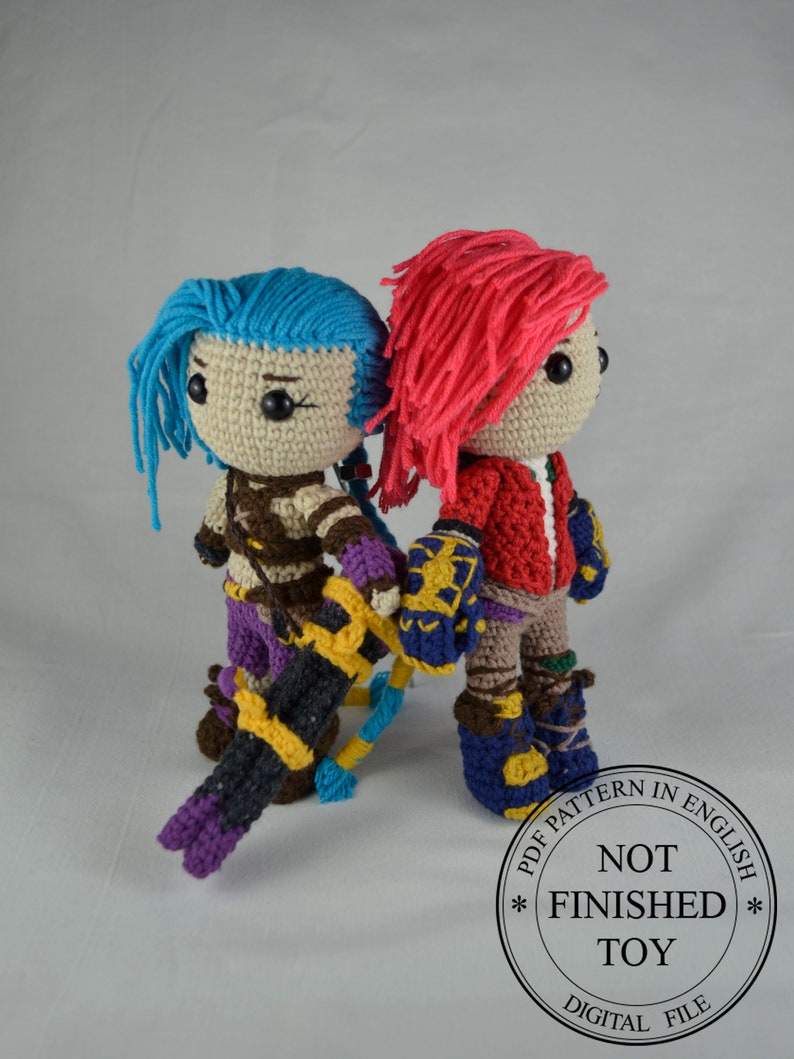 Vi Arcane Crochet Pattern PDF Amigurumi - Etsy