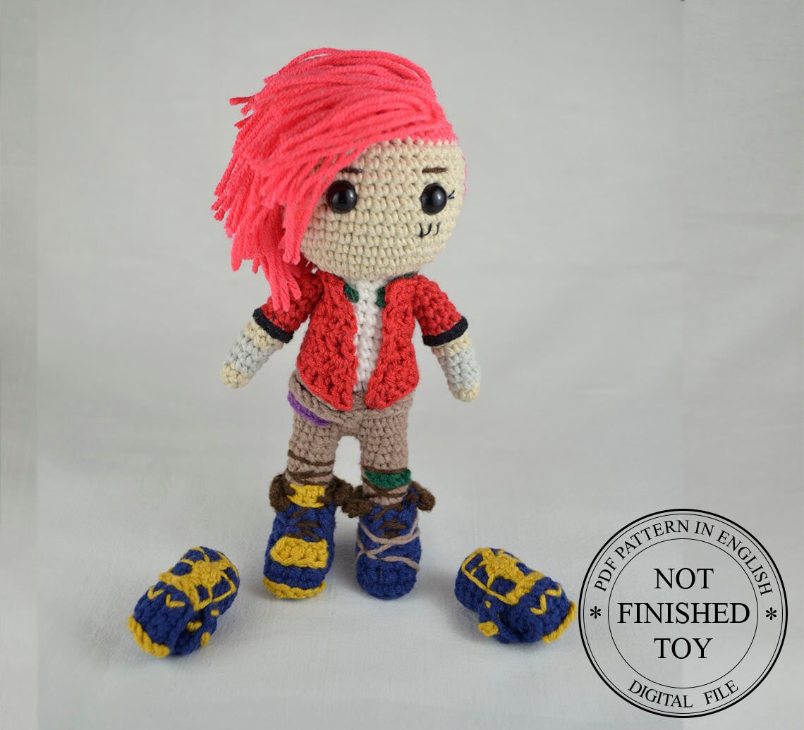 Vi Arcane Crochet Pattern PDF Amigurumi - Etsy