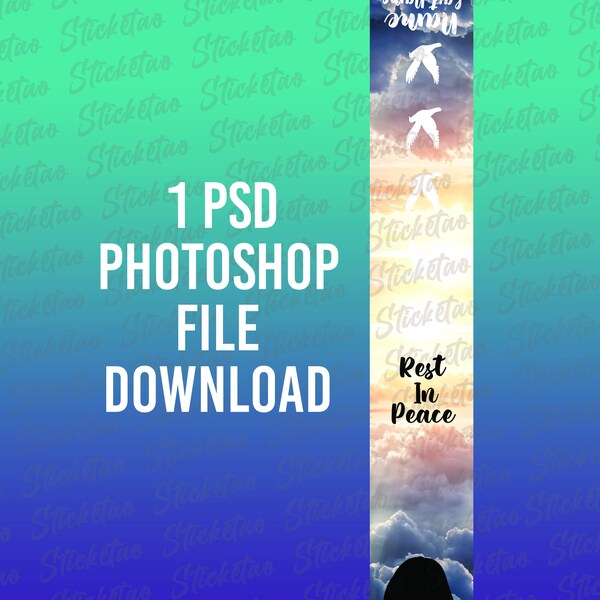 Memorial Ribbon - Etsy