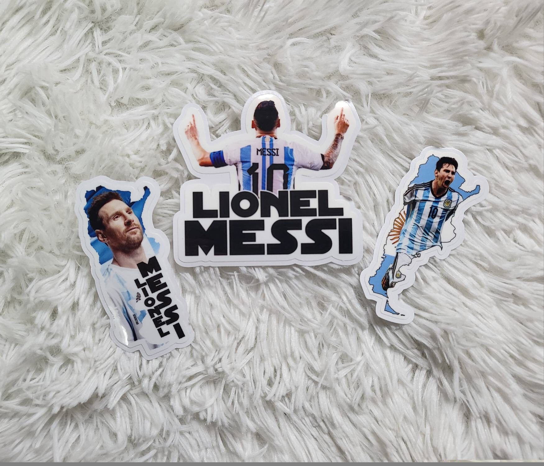 Lionel Messi 2022 Sticker, Messi Stickers, Argentina, Soccer Card, FIFA ...