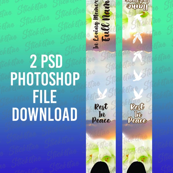 Rip Ribbon Template - Etsy