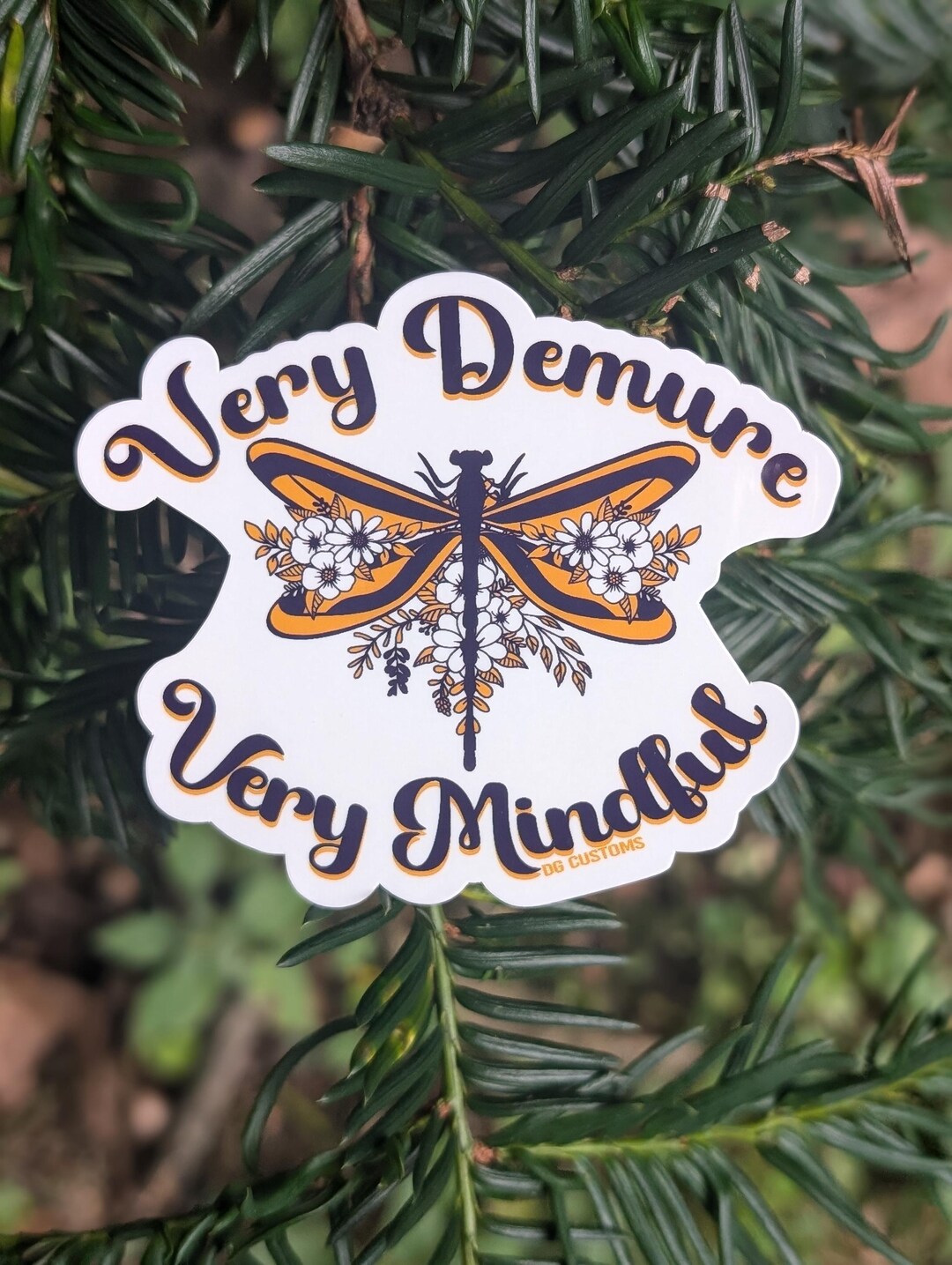 Very Mindful, Very Demure Sticker, Very Respectful, Demure Sticker ...