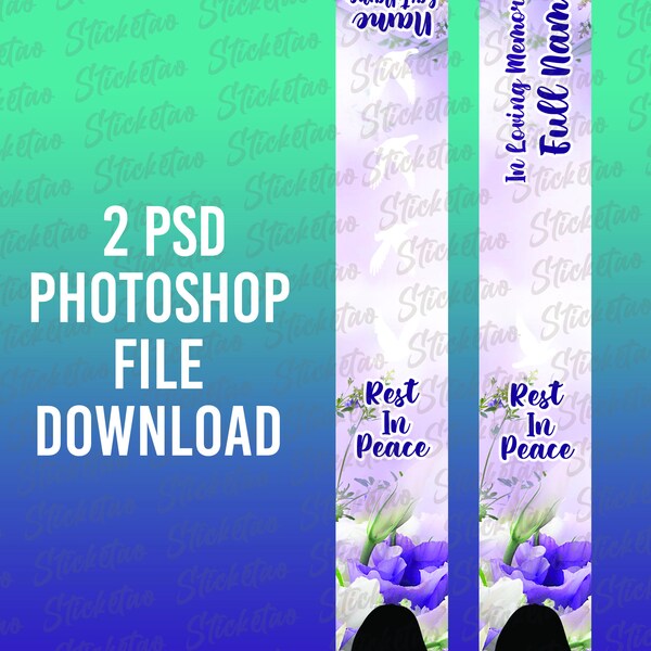 Memorial Ribbon - Etsy