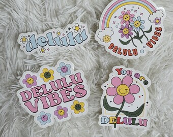 May Your Delulu Come Trululu Sticker, Delulu Sticker, Delusional ...