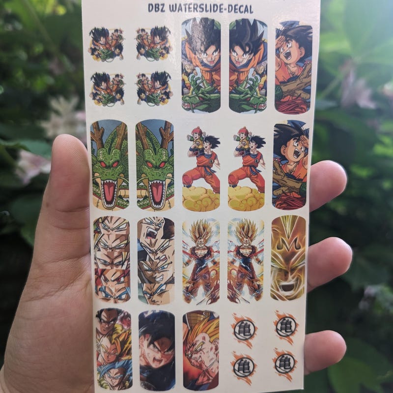 Dragon Ball Z Stickers - Etsy