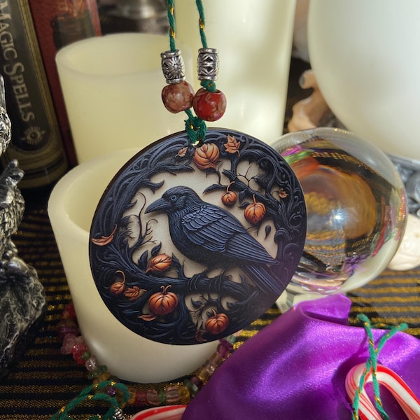 Raven Ornament - Etsy