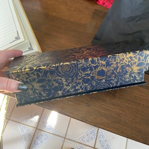 The Blue Box Set Creative Hard Cover Journal and Quill Set 11 Pc. - Etsy