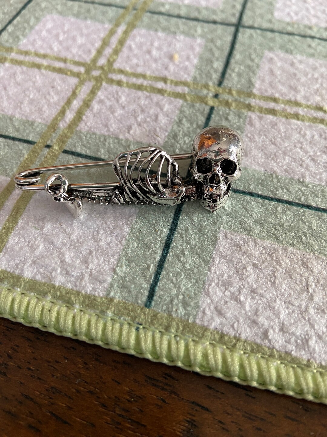 PINNED by a SKELETON - Etsy