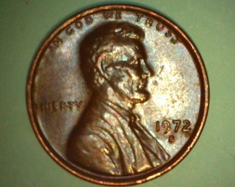 1972 Error Penny - Etsy