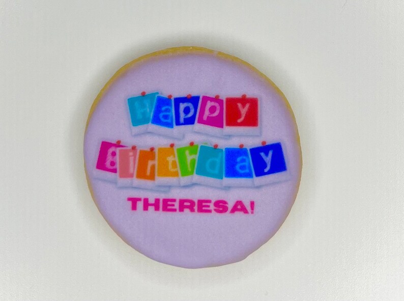 Happy Birthday Cookies Personalized - Etsy