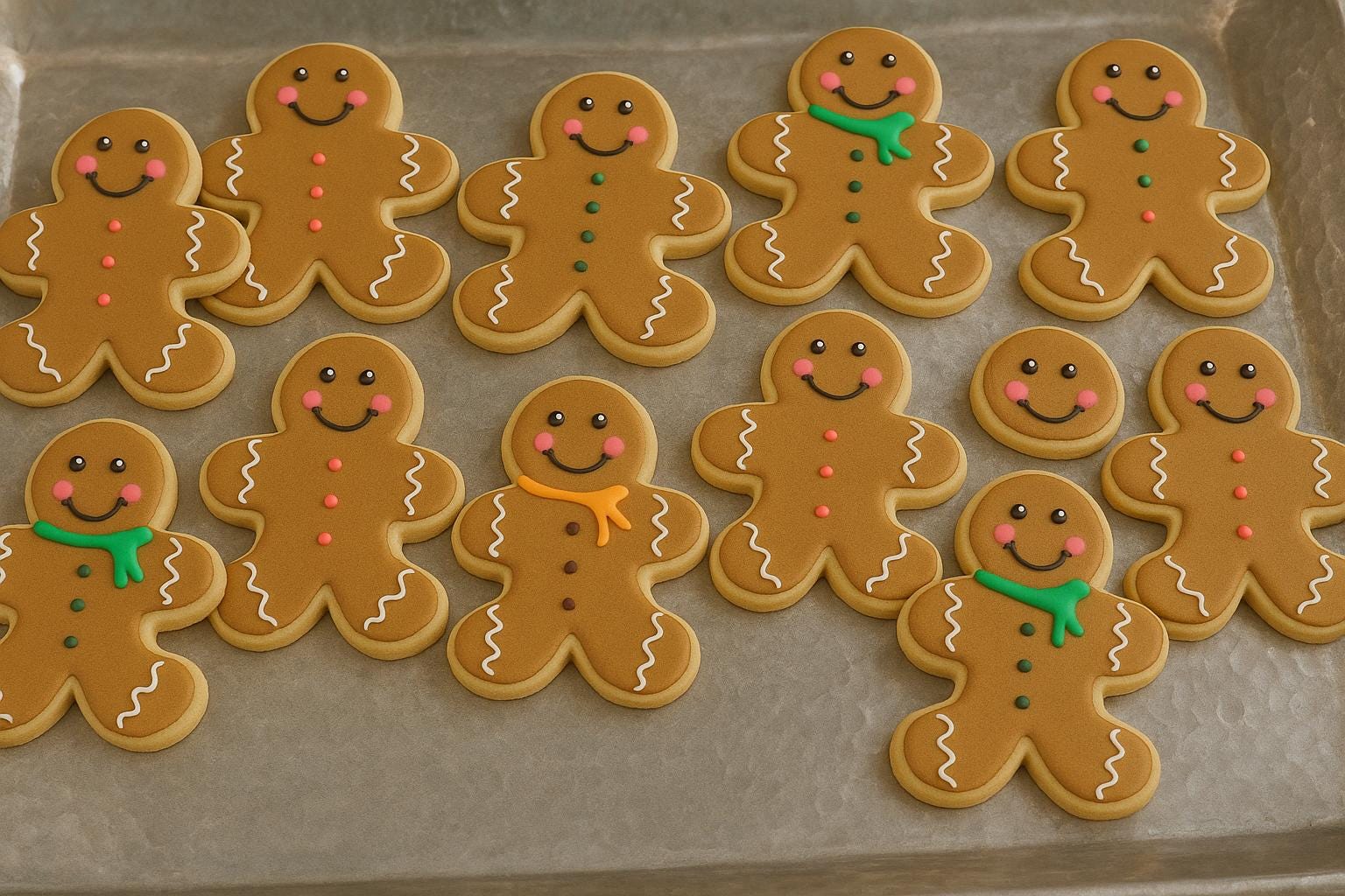Gingerbread Sugar Cookies - Individually Packaged - Etsy