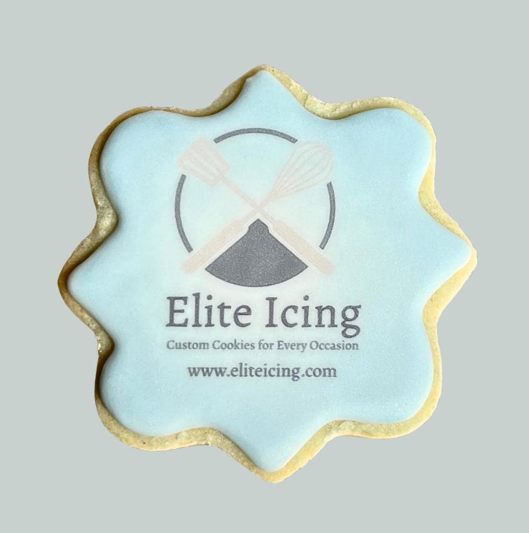 Custom Logo Cookies - Etsy