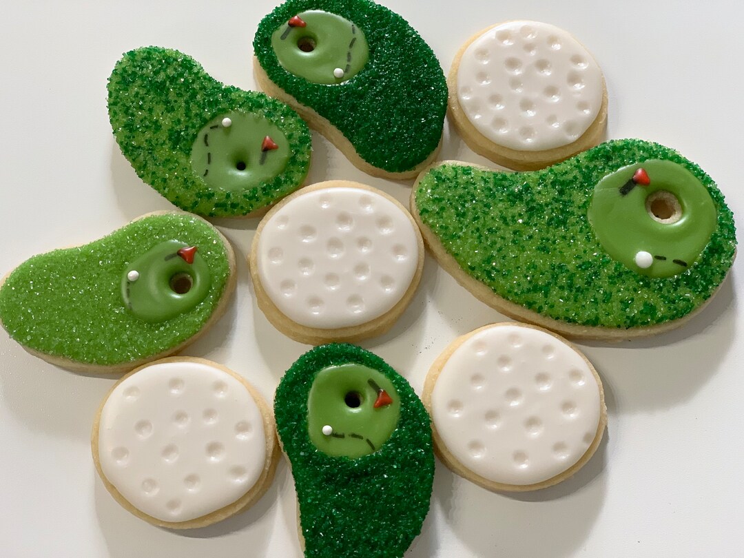 Golf Themed Sugar Cookies - Etsy