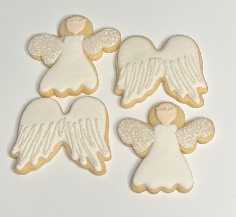 Angel Themed Sugar Cookies - Etsy