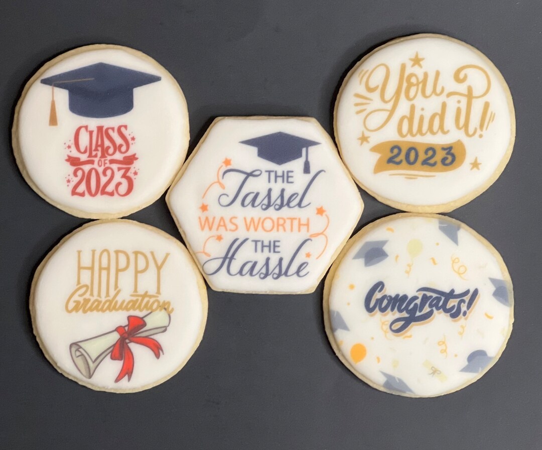 Graduation Cookie Set - Etsy