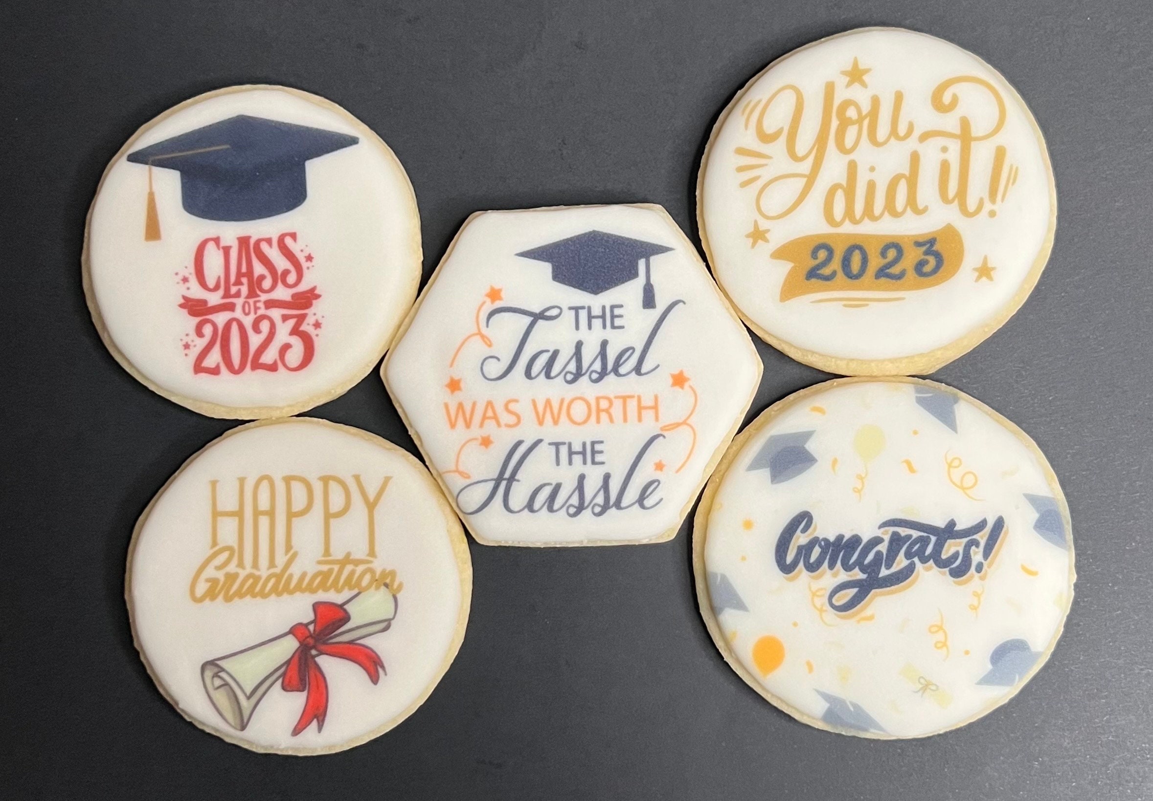 Graduation Cookie Set - Etsy