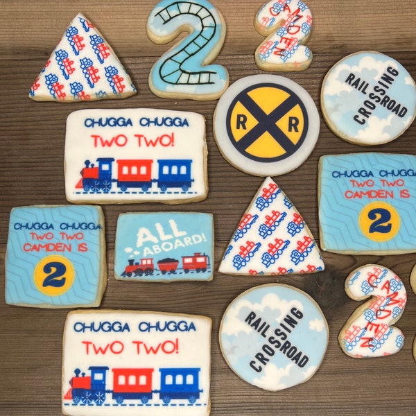 Train Cookies - Etsy