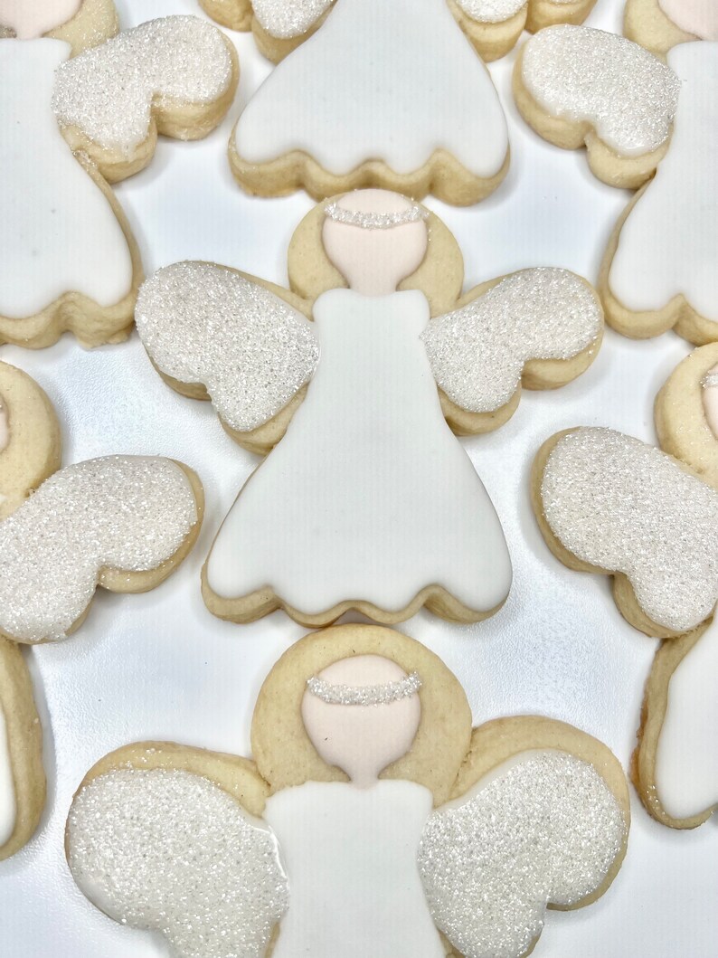 Angel Themed Sugar Cookies - Etsy