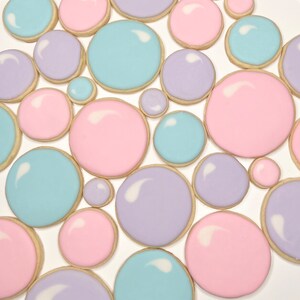Bubble Themed Sugar Cookies - Etsy