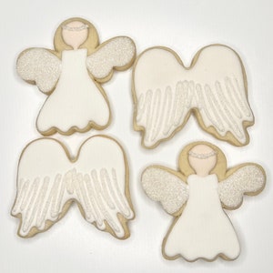 Angel Themed Sugar Cookies - Etsy