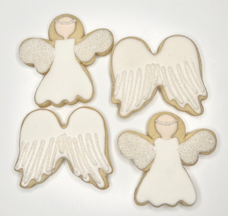 Angel Themed Sugar Cookies - Etsy