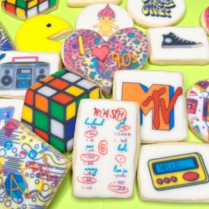 90’s Themed Party Cookies - Etsy