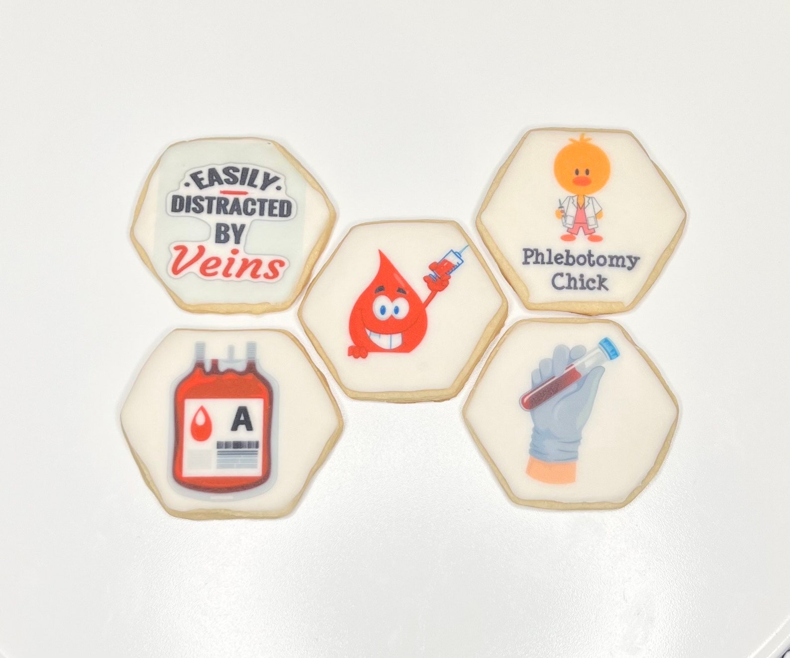 Phlebotomist Themed Cookies - Etsy