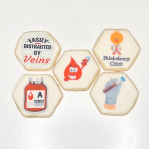 Phlebotomist Themed Cookies - Etsy