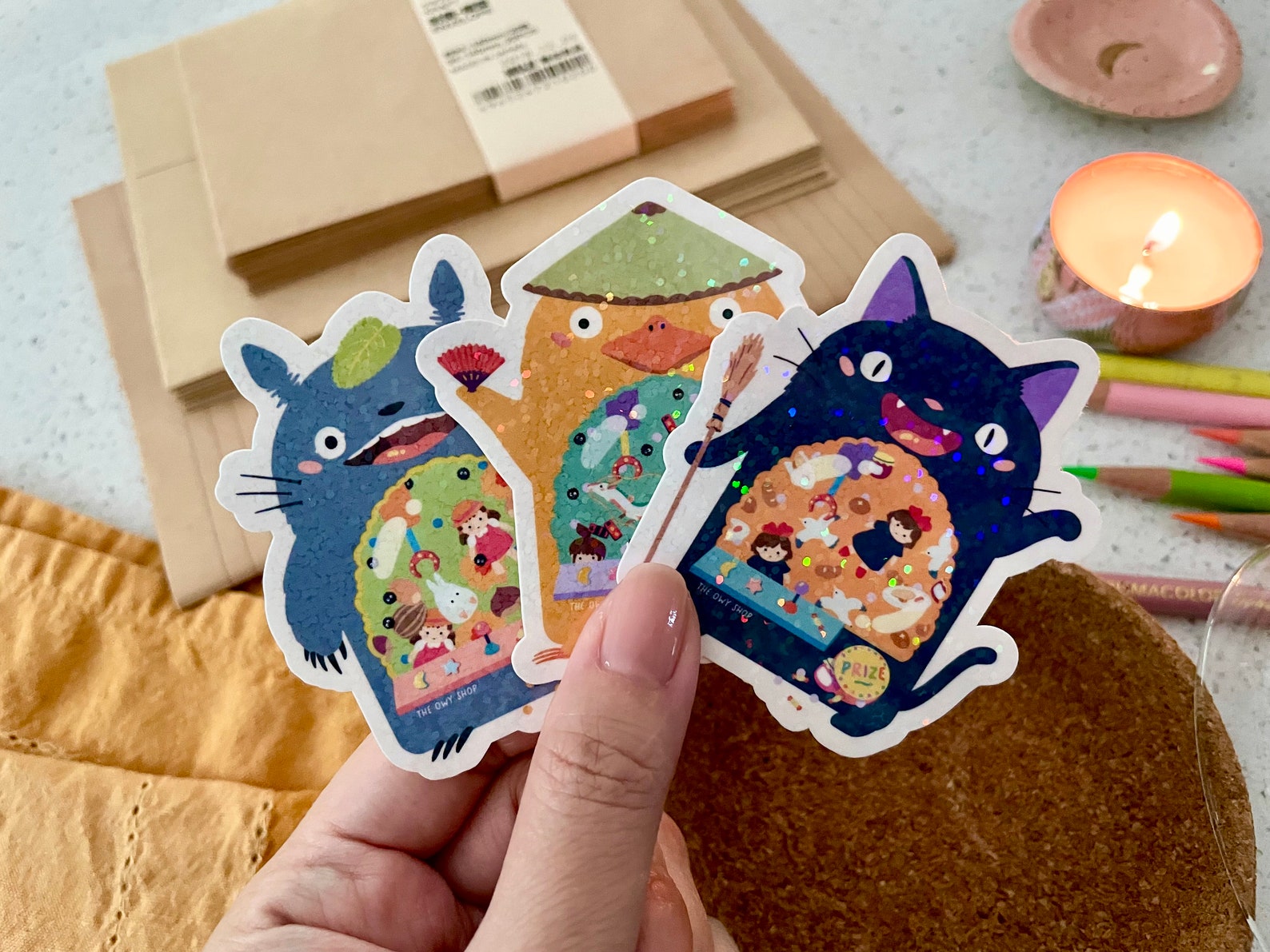 Ōtori-sama Claw Machine Sticker Ghibli's Spirited Away - Etsy