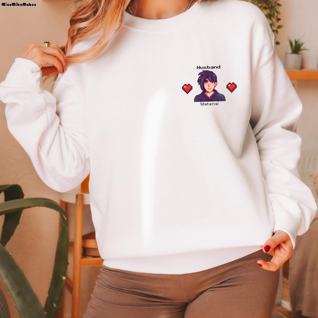 Stardew Valley Sebastian Husband Sweatshirt, Stardew Sweatshirt ...