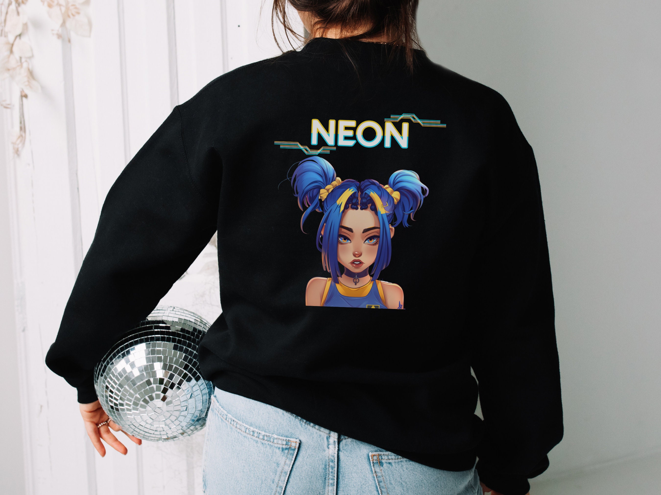 Valorant Merch Neon Sweatshirt, Cute Neon Shirt Valorant Sweatshirt ...