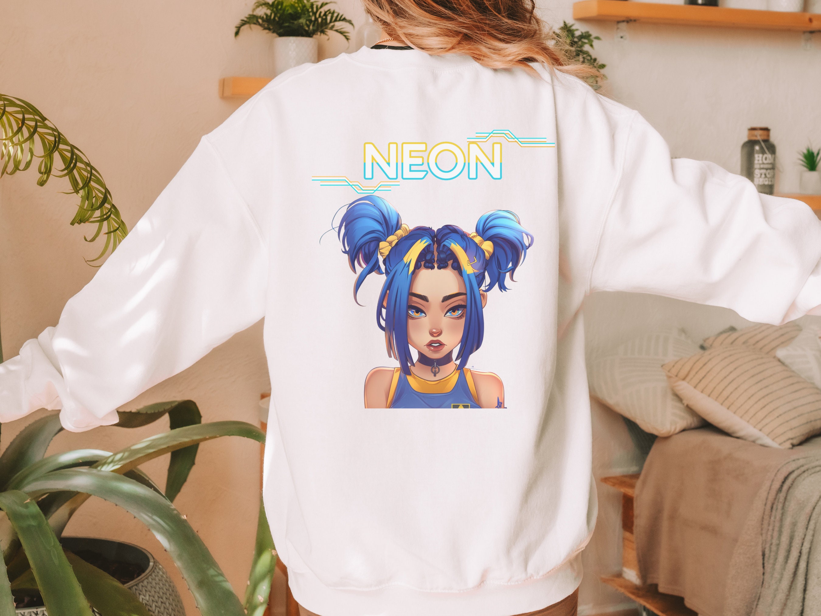 Valorant Merch Neon Sweatshirt, Cute Neon Shirt Valorant Sweatshirt ...