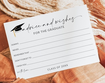 Graduation Wishes and Advice Jar - Etsy