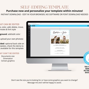Wedding Invitation Template With Qr Code | Wedding Invitation Suite ...