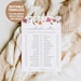 Would She Rather Wildflower Bridal Shower Game, Would the Bride Rather ...
