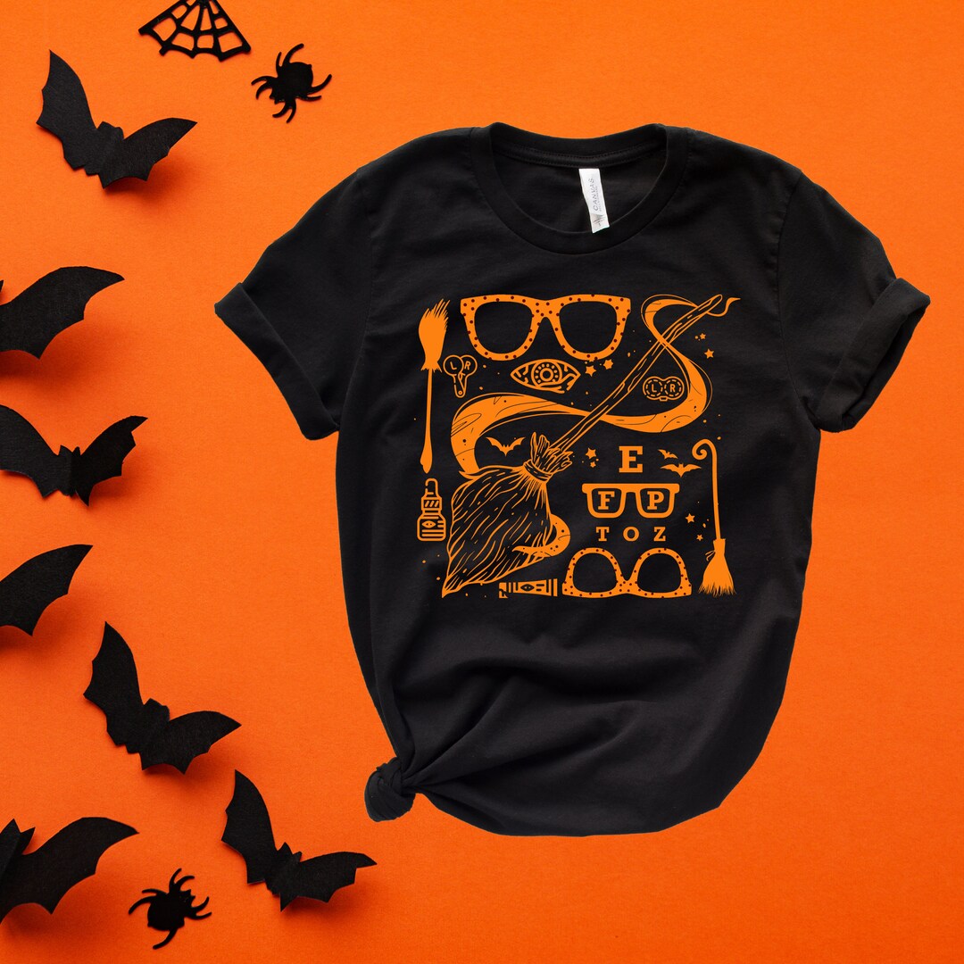 Halloween Optometry T-shirt | Fall Optometry Shirt | Witchy Optometrist ...