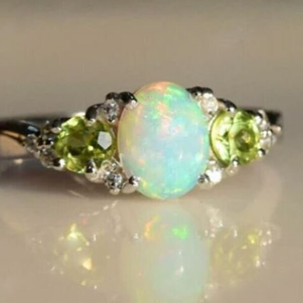 Opal and Peridot - Etsy