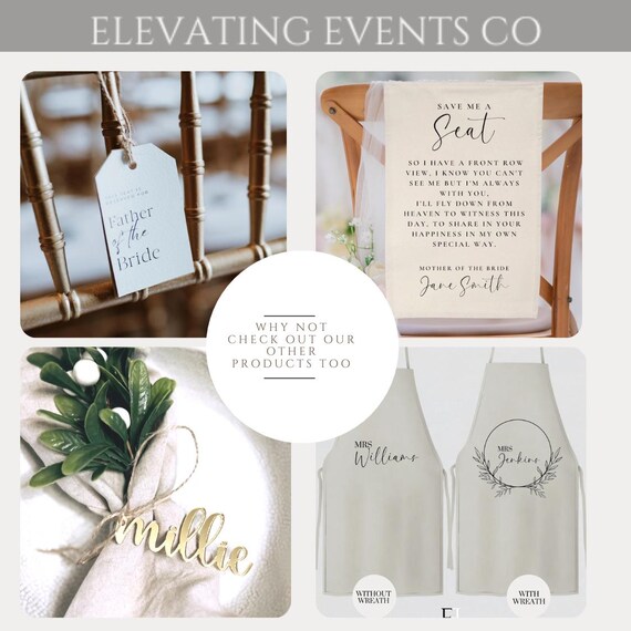 How to make my own wedding signs | Beachweddingtips.com